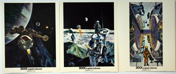 2001: A Space Odyssey (1968-British Cinerama Lobby Cards / 1 of 4 ...