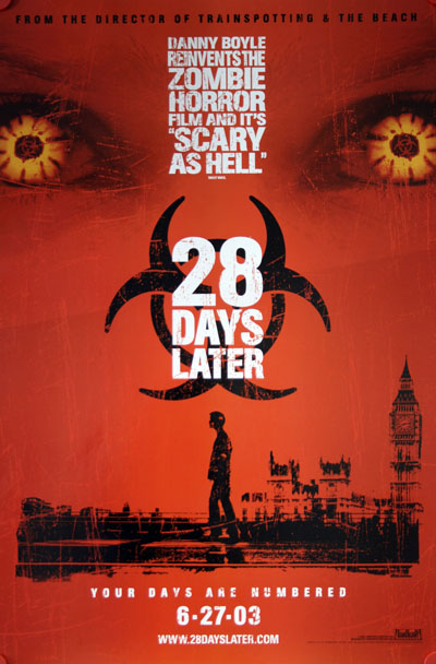 28 Days Later - Vintage Movie Posters