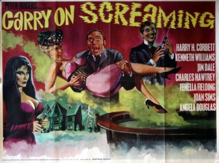 Original Carry On Screaming Movie Poster - Harry H. Corbett - Comedy