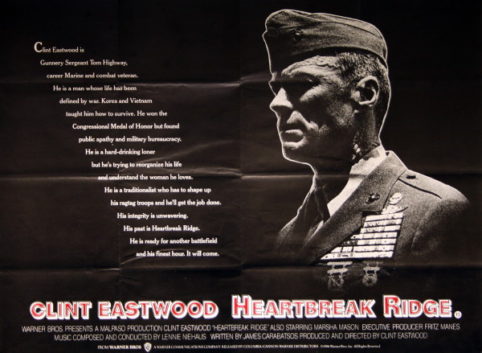 Heartbreak Ridge - Vintage Movie Posters