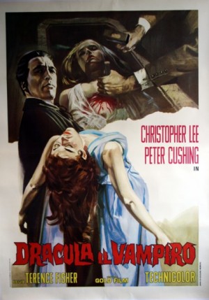 Horror of Dracula - "Dracula il Vampiro" - Vintage Movie Posters