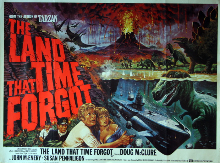The Land That Time Forgot Movie Poster - Rare Film Poster