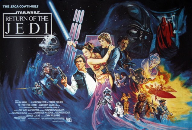 Star Wars: Episode 6 - Return of the Jedi - Vintage Movie Posters