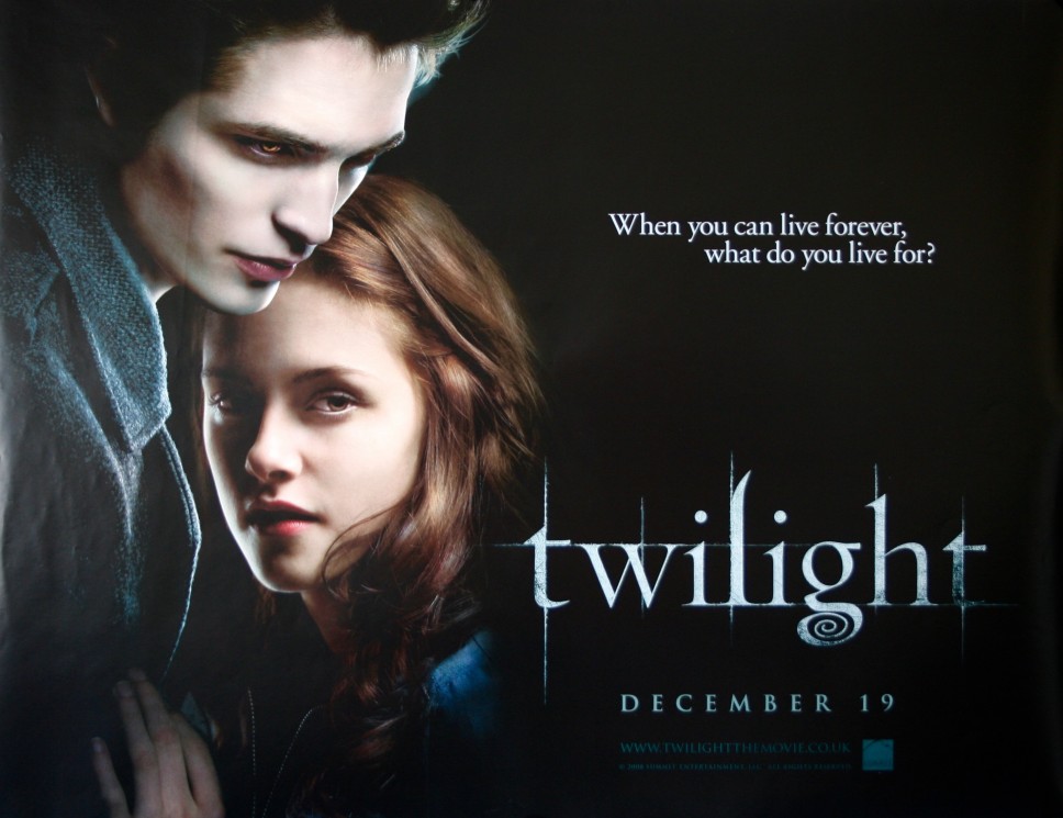 Twilight movie poster - vintage film posters