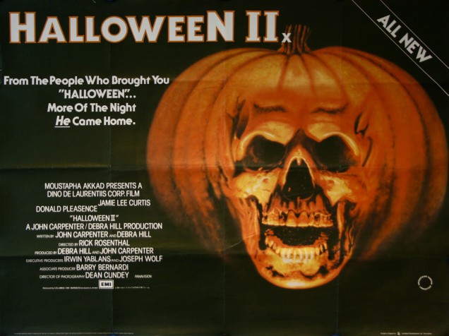 Halloween II Movie Poster - Vintage Movie Posters