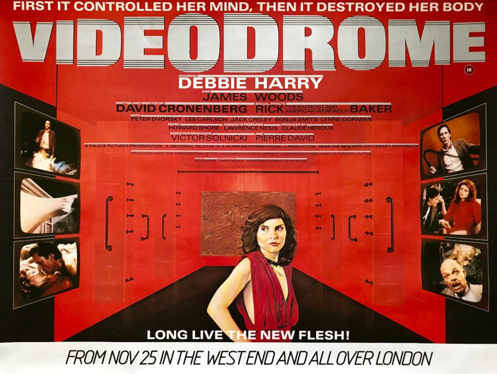 Videodrome Movie Poster - Vintage Movie Posters - Film