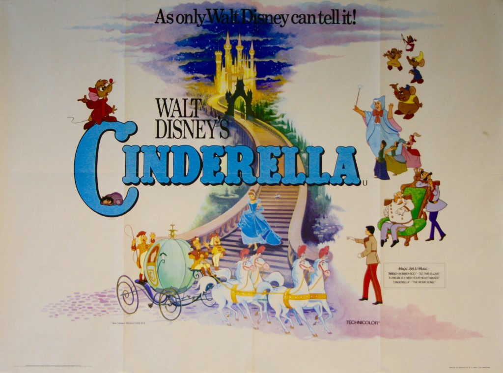 Cinderella Movie Poster - Vintage Movie Posters