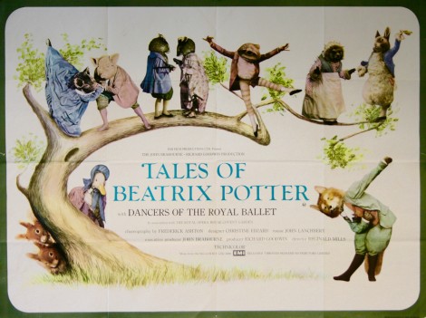 Tales of Beatrix Potter Movie Poster - Vintage Movie Posters