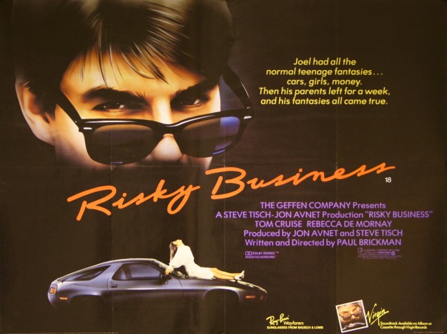 Risky Business - Vintage Movie Posters
