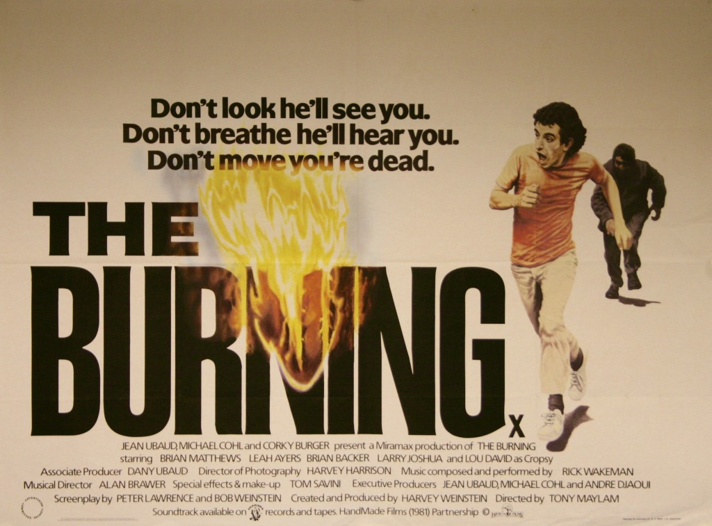 The Burning - Vintage Movie Posters