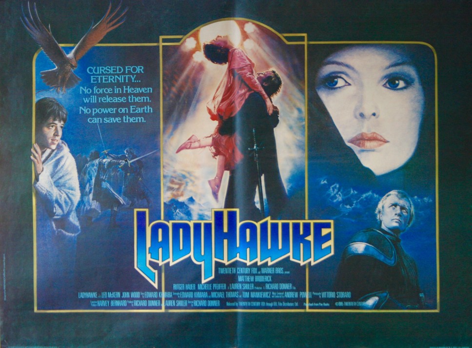 LadyHawke - Vintage Movie Posters