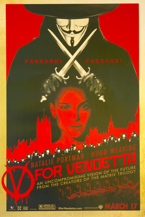 V for Vendetta - Vintage Movie Posters