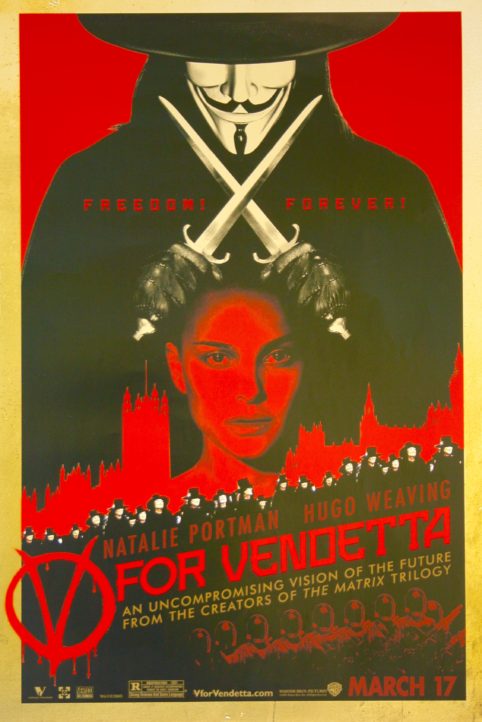 V for Vendetta - Vintage Movie Posters