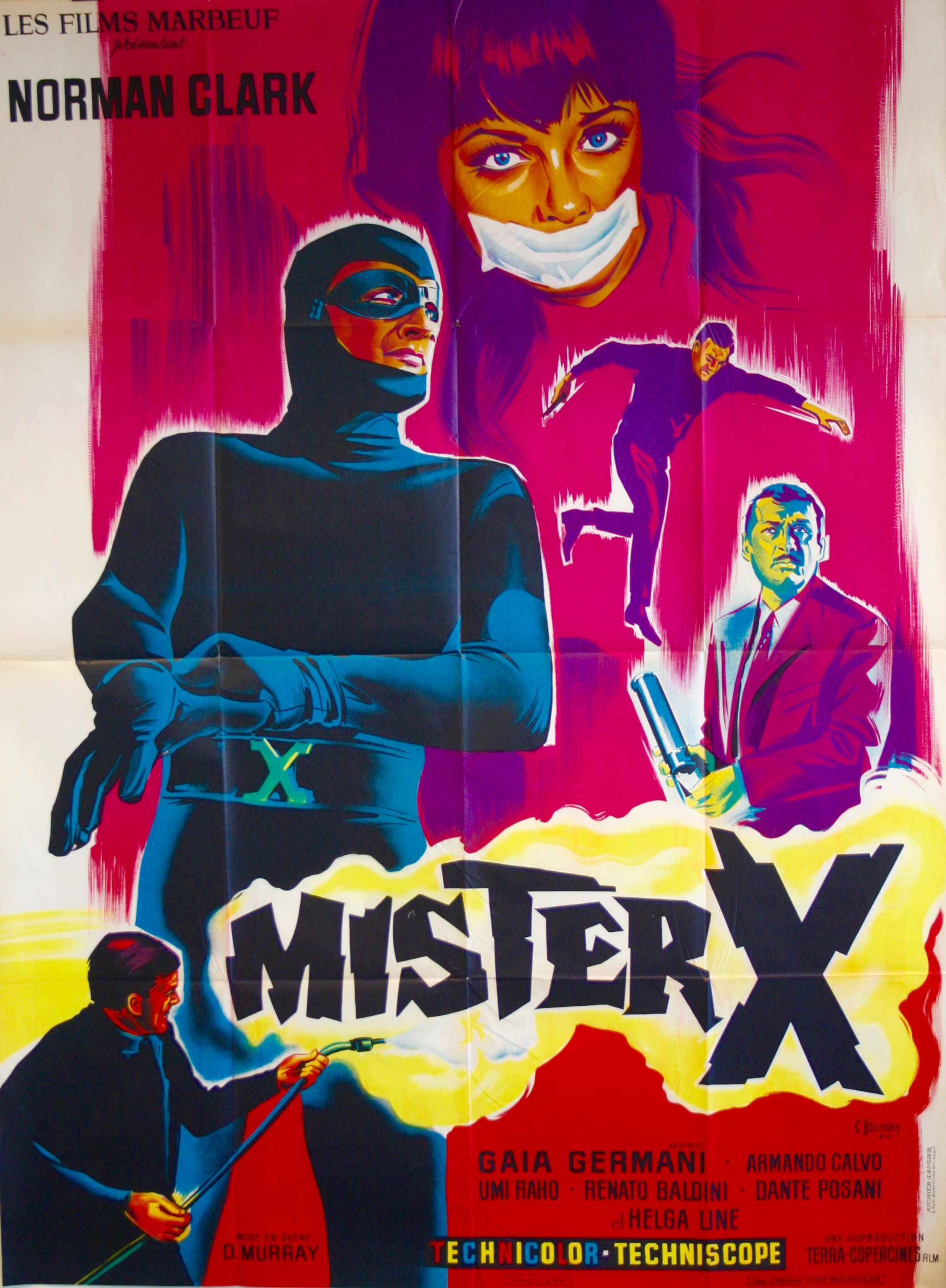 MISTER X - Vintage Movie Posters