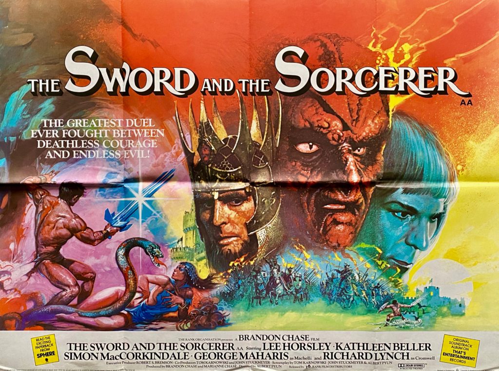 The Sword and the Sorcerer - Vintage Movie Posters