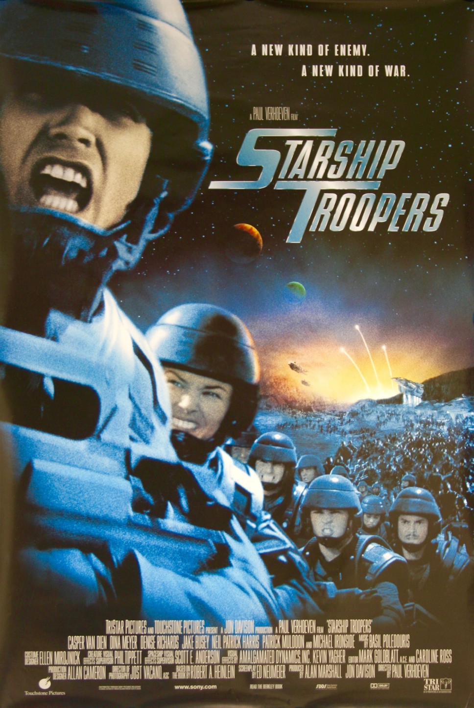 Starship Troopers - Vintage Movie Posters