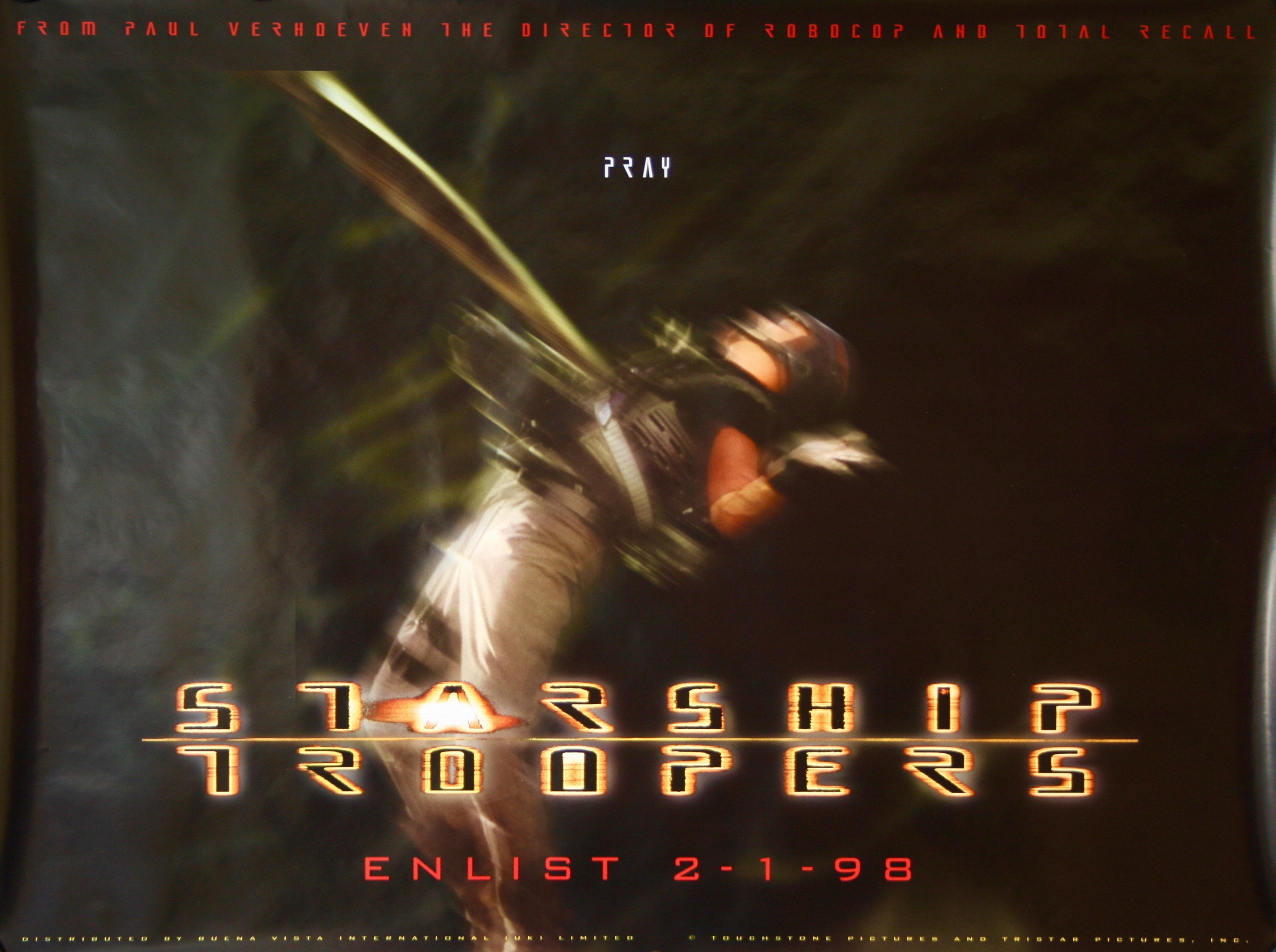 Starship Troopers - Vintage Movie Posters