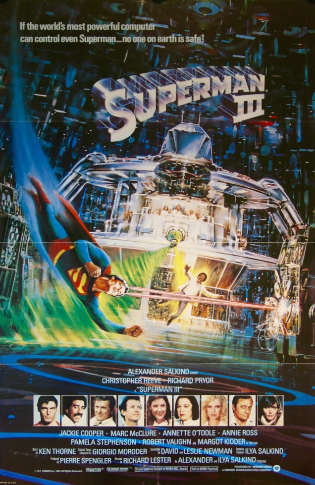 Superman III - Vintage Movie Posters