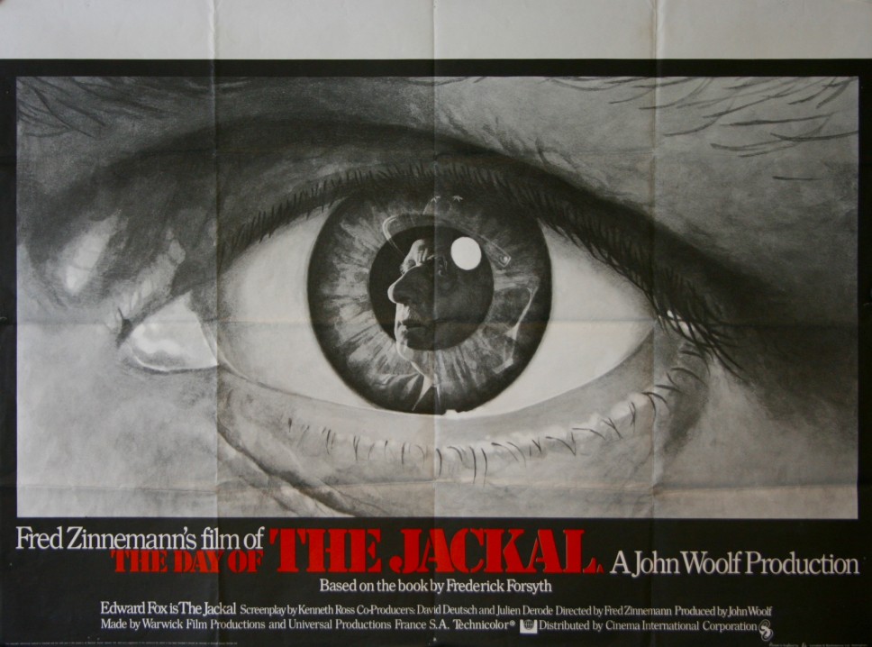 Original The Day of the Jackal Movie Poster - Frederick Forsyth
