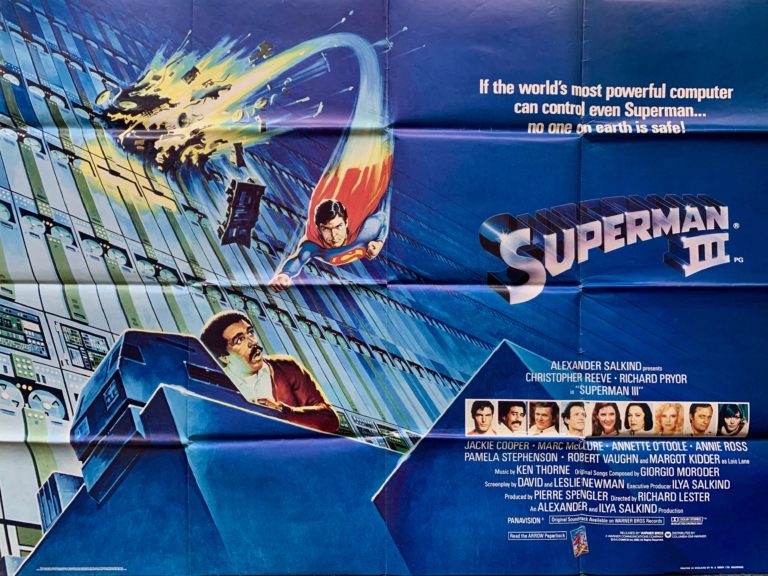 Superman III - Vintage Movie Posters