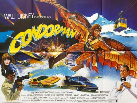 Condorman Movie Poster - Vintage Movie Posters