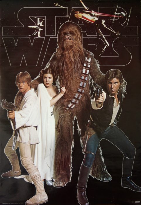 Star Wars: Episode IV - A New Hope - Vintage Movie Posters
