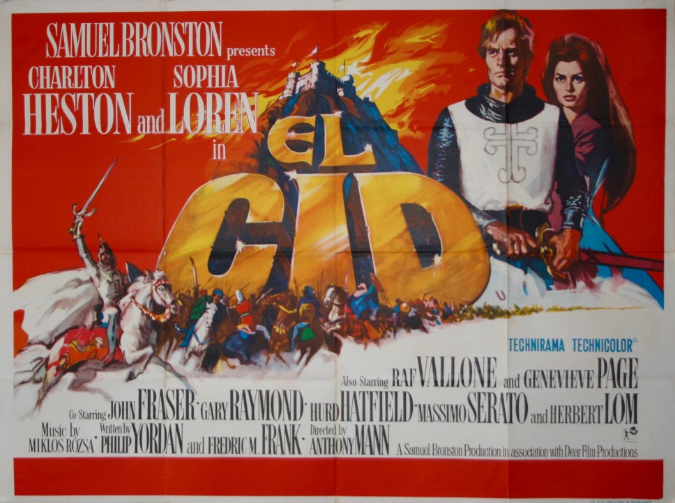 EL CID - Vintage Movie Posters