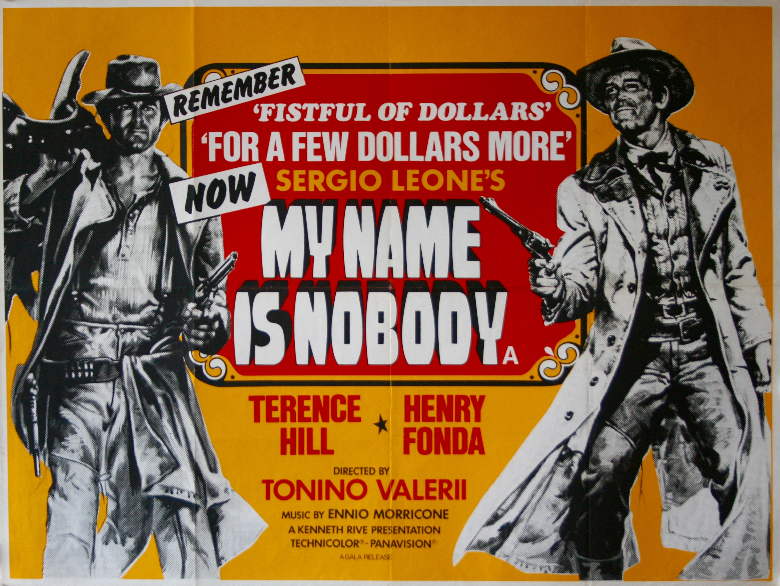 My Name Is Nobody Vintage Movie Posters My Name Is Nobody Vintage Movie Posters