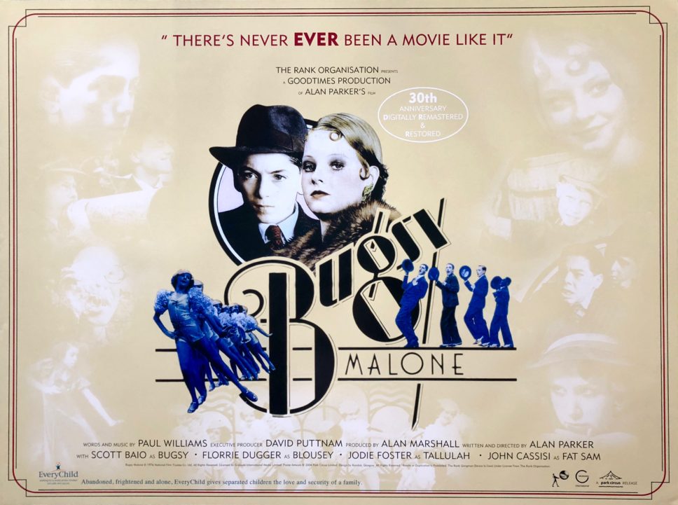 Original Bugsy Malone Movie Poster - Musical - Comedy - Alan Parker