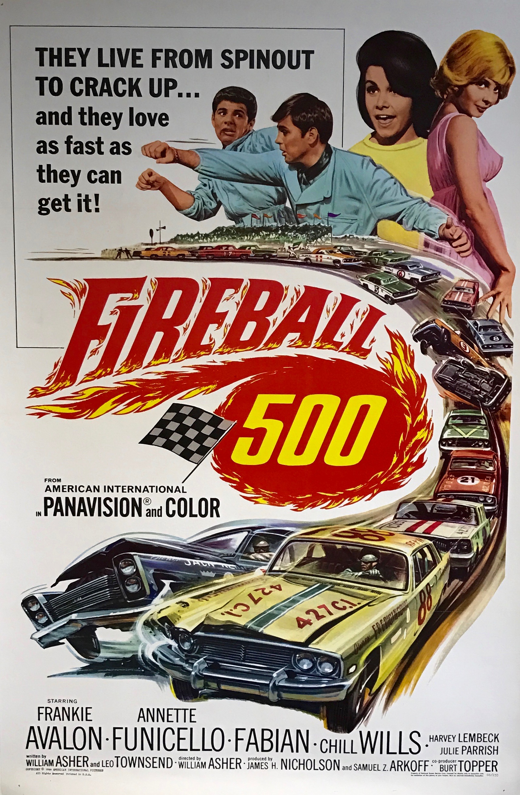 Fireball 500 - Vintage Movie Posters