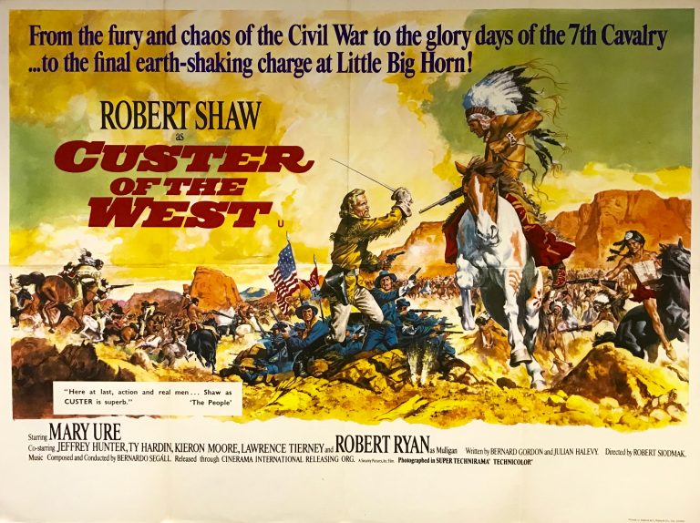 Custer of the West Movie Poster - Vintage Movie Posters