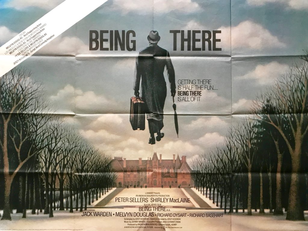 Original Being There Movie Poster - Peter Sellers - Shirley MacLaine