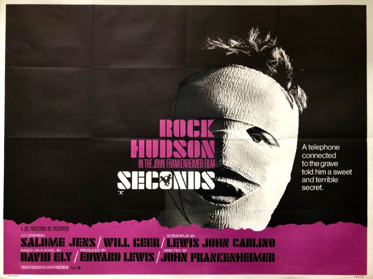Original SECONDS Movie Poster - Rock Hudson - John Frankenheimer