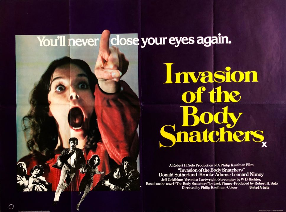 Original Invasion of the Body Snatchers Movie Poster - Science Fiction