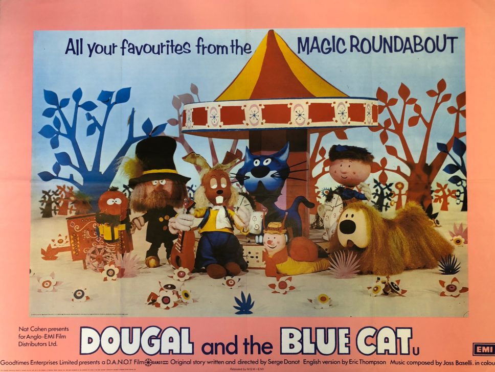 Original Dougal and the Blue Cat Movie Poster - Magic Roundabout