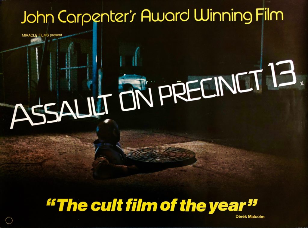 Original Assault on Precinct 13 Movie Poster - John Carpenter - Thriller