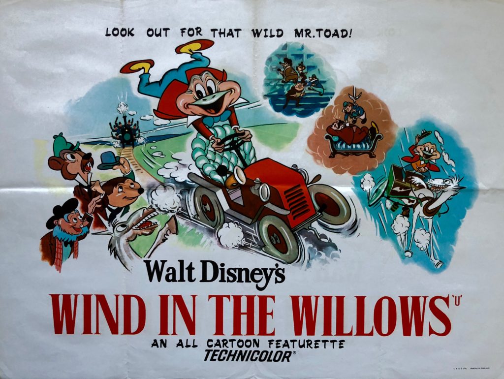The Wind In The Willows Disney Toad