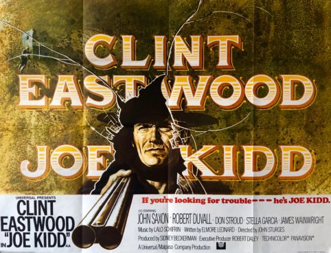 Original Joe Kidd Movie Poster - Western - Clint Eastwood