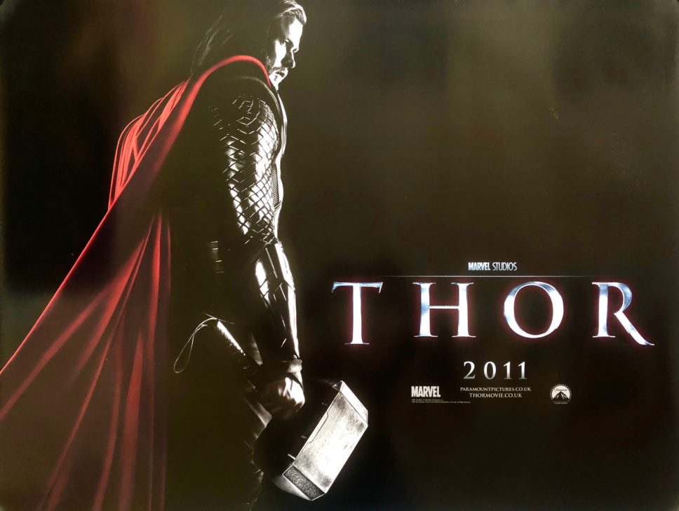 THOR Movie Poster - Super Hero - Marvel - Loki - Kenneth Branagh