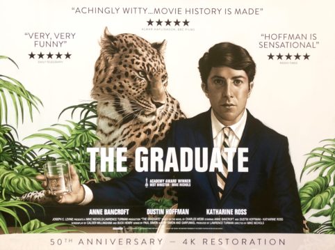 Original The Graduate Movie Poster - Dustin Hoffman - Comedy