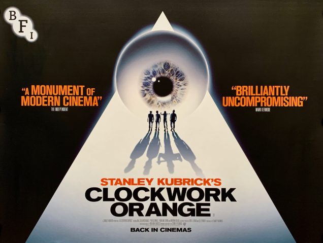 Original Clockwork Orange Movie Poster - Stanley Kubrick