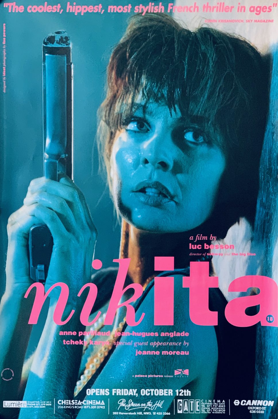 Original NIKITA Movie Poster - La Femme Nikita - Luc Besson