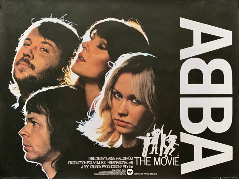 Original ABBA: The Movie Film Poster - ABBA - Music