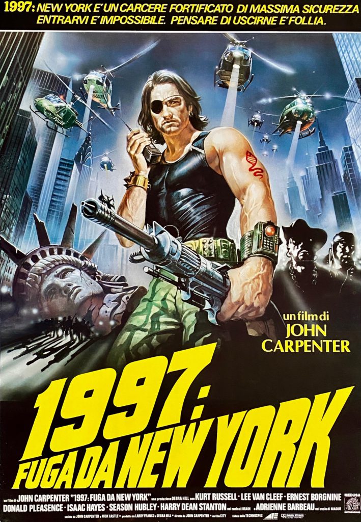 Escape From New York Movie Poster - John Carpenter - Kurt Russell