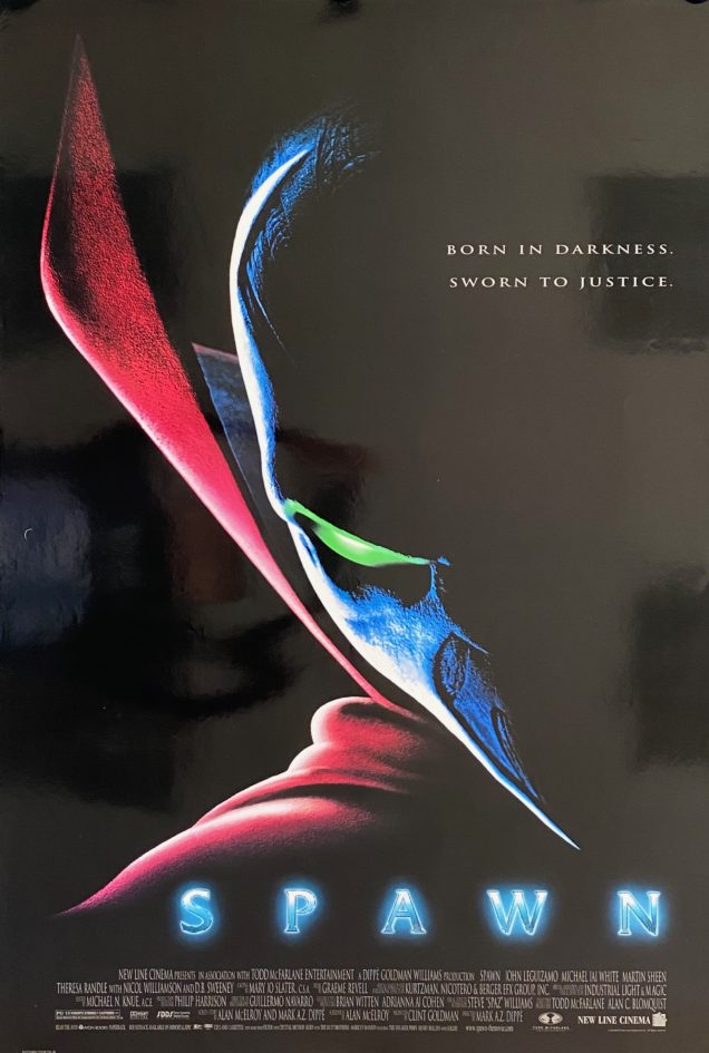 Original SPAWN Movie Poster - Michael Jai White - Todd McFarlane