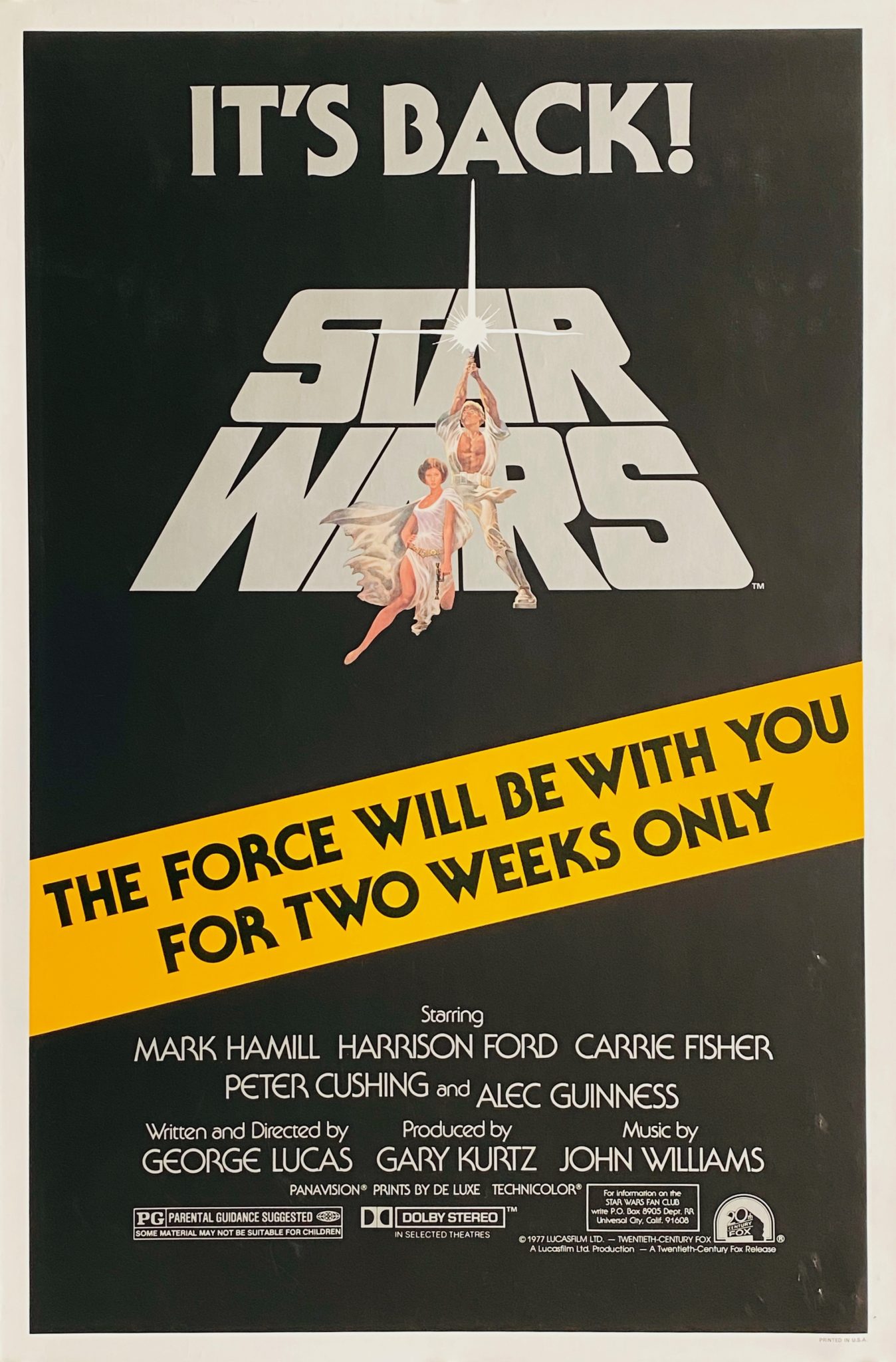 Original Star Wars: Episode IV - A New Hope Movie Poster - Han Solo