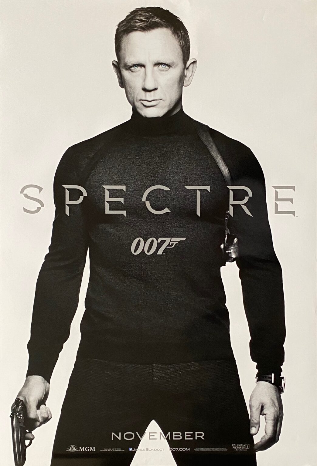 James Bond: SPECTRE Movie Poster - 007 - Daniel Craig - Lea Seydoux