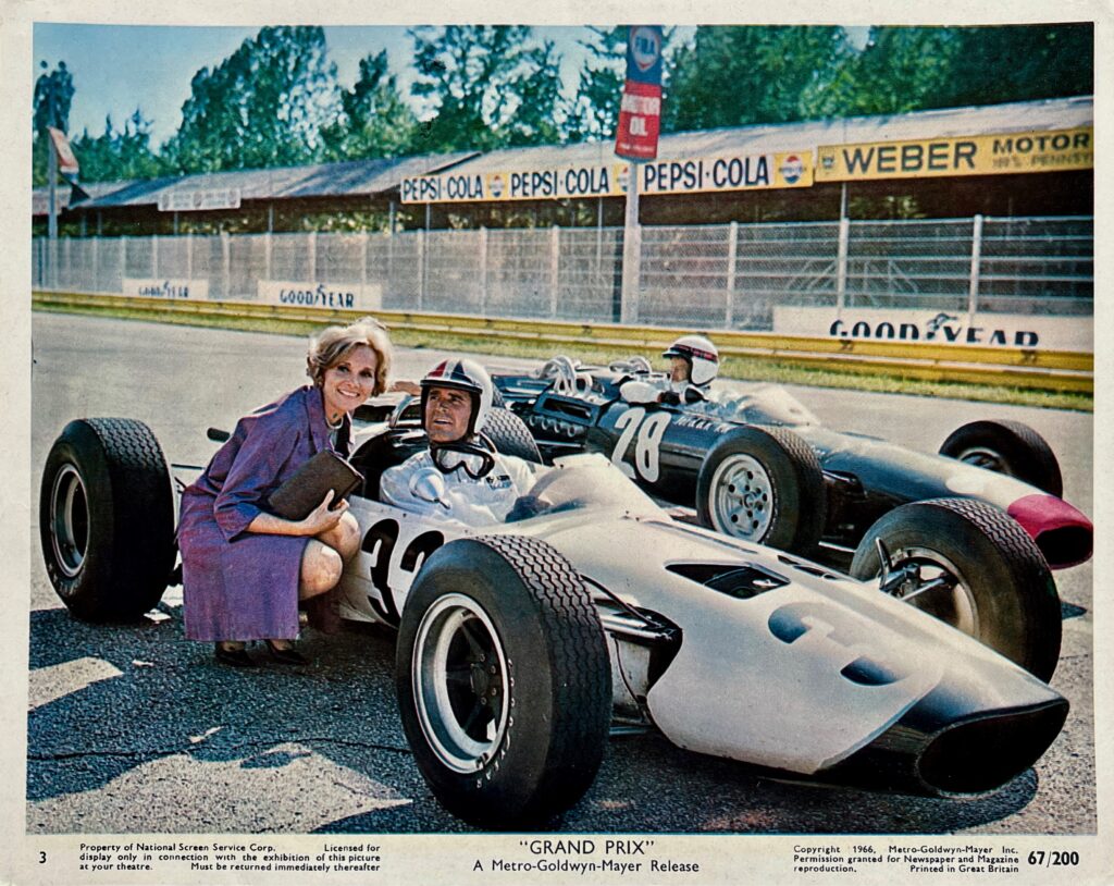 Original Grand Prix Movie Poster - James Garner - Motor Racing