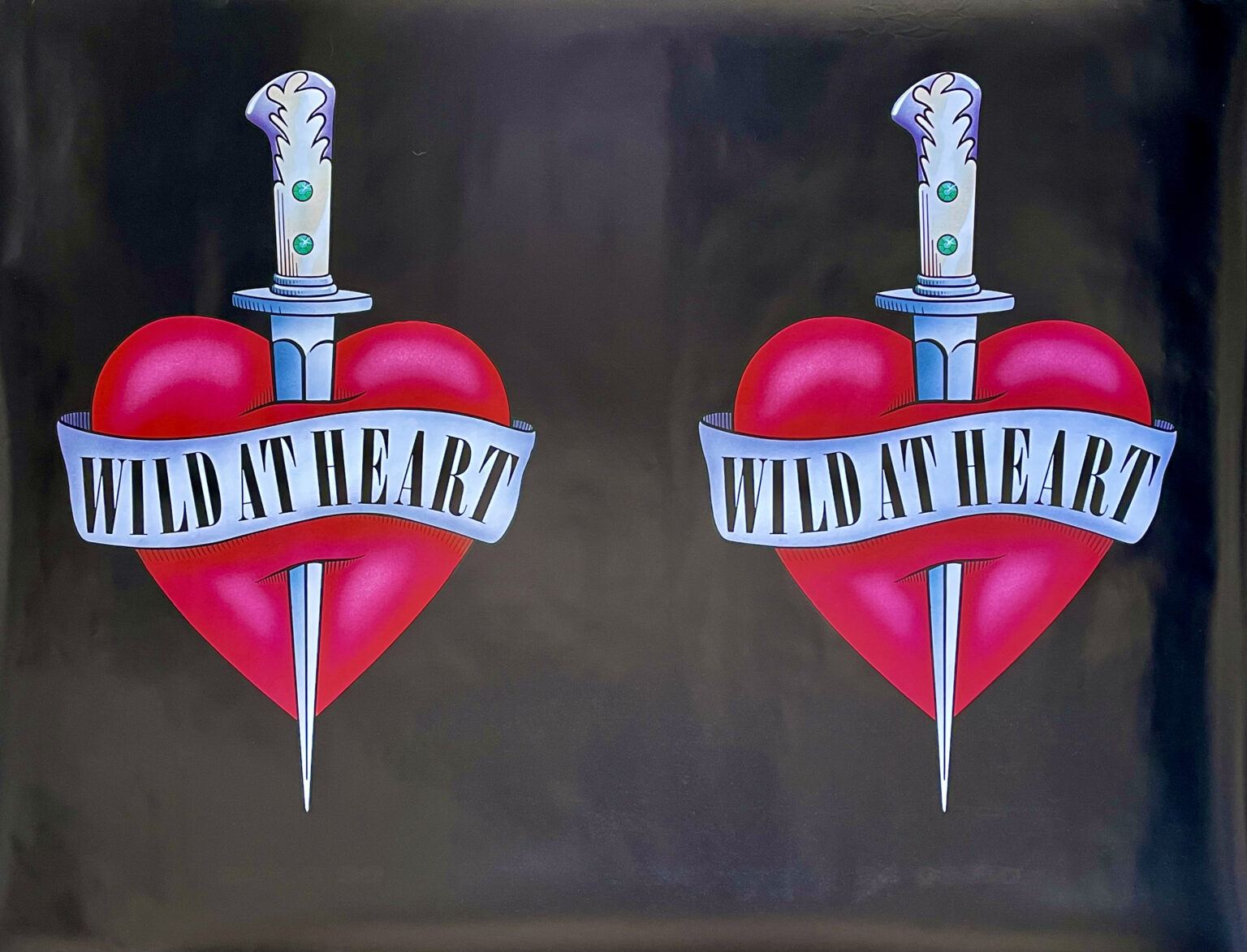 Original Wild at Heart Movie Poster - David Lynch - Nicolas Cage - Tattoo