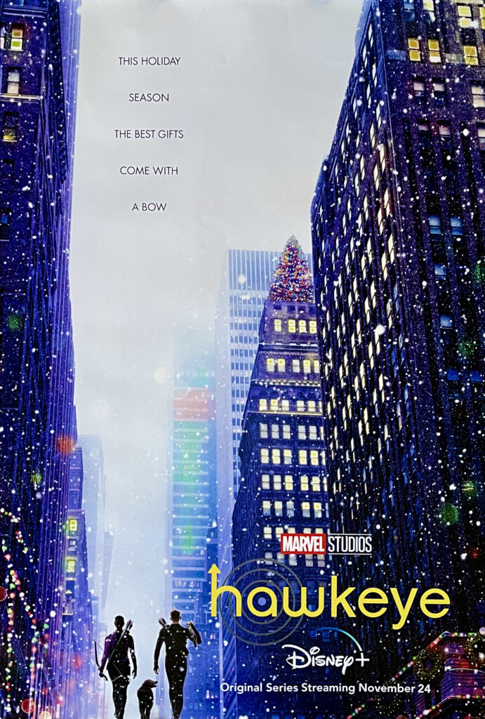 Original Hawkeye Poster - Marvel Studios - Jeremy Renner - Avengers